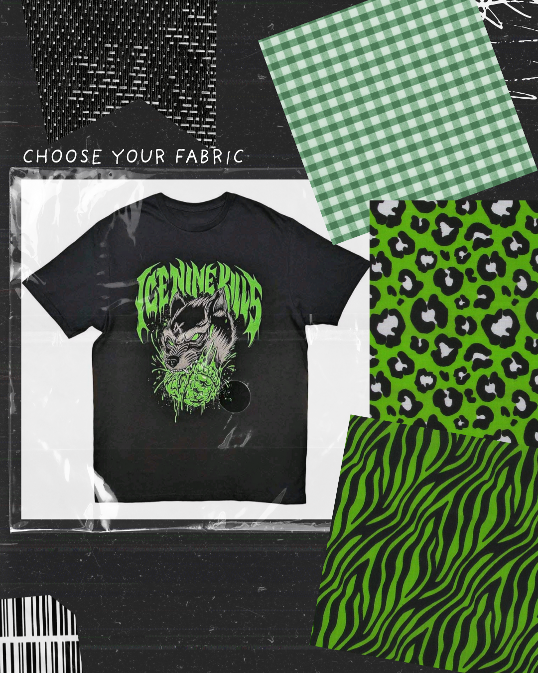 Ice Nine Kills - Create Your Own Smock – Cherrybomb Bespoke